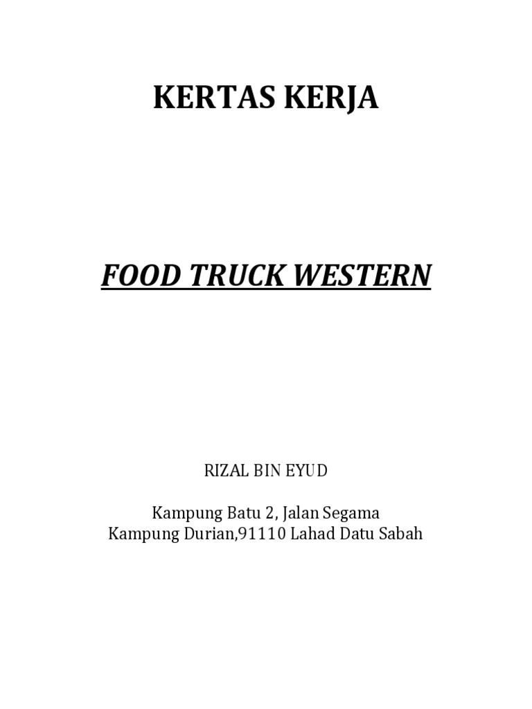 Paperwork Chef Rizal | PDF