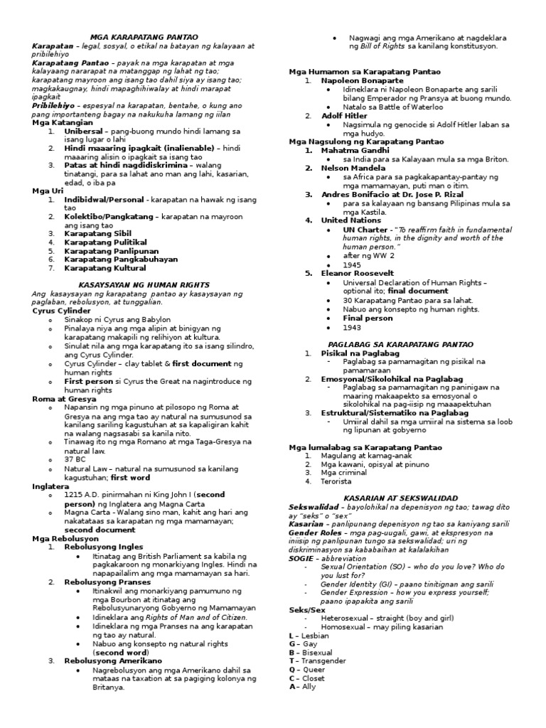 3RD QTR Reviewer Ap | PDF