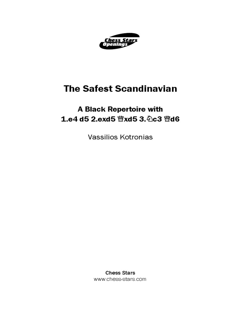 The Best Scandinavian PDF | PDF | Chess Openings | Competitive Games