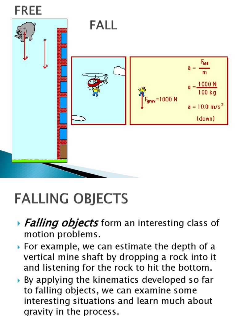 Free Fall | PDF | Gravity | Acceleration