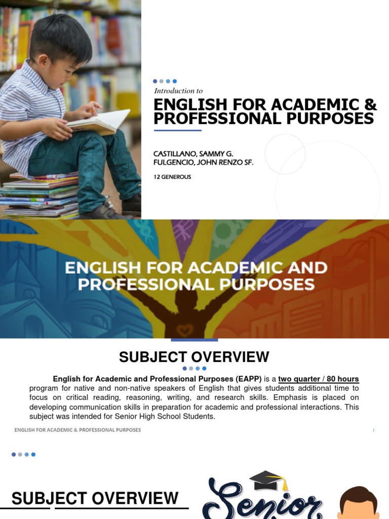 Intro To EAPP | Download Free PDF | Vocabulary | Concept