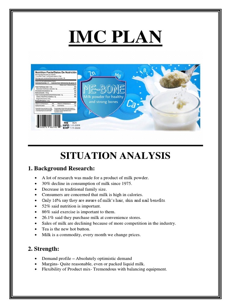 Imc Plan | PDF | Target Audience | Brand