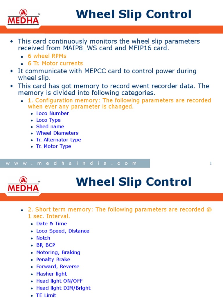Wheel Slip Control & Data Logging | PDF | Computers | Technology ...