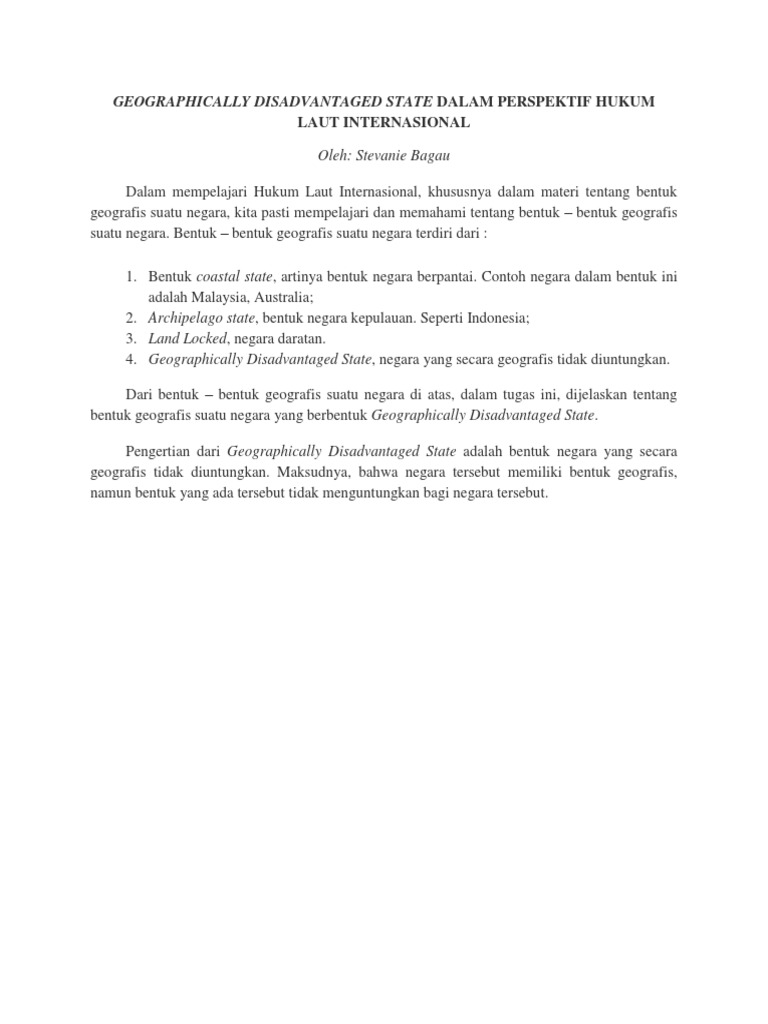 Geographically Disadvantaged States | PDF