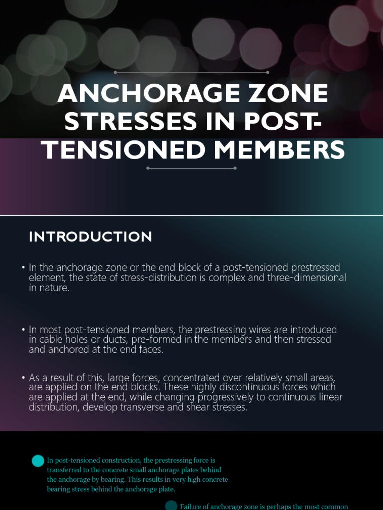 Loss of Prestressed Due To ANCHORAGE | PDF | Prestressed Concrete ...