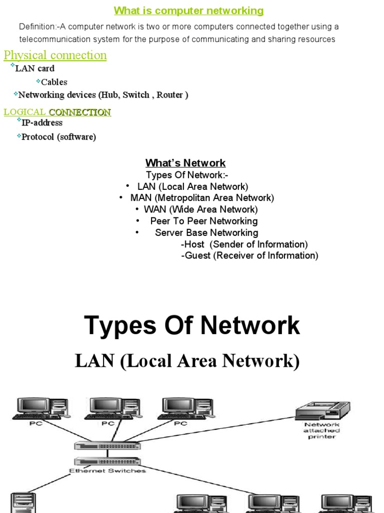 What Is Computer Networking | PDF | Ip Address | Peer To Peer