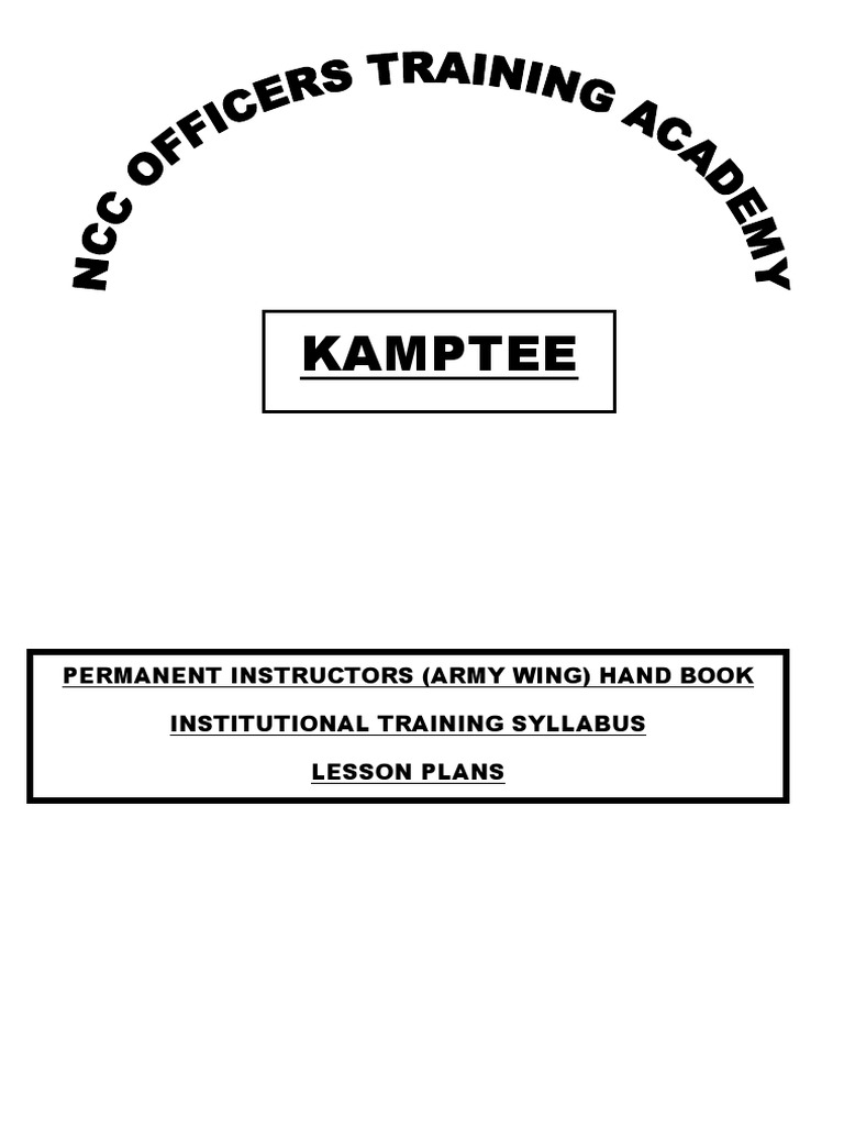 Pioc Handbook 1 PDF | PDF | Sergeant | Officer (Armed Forces)