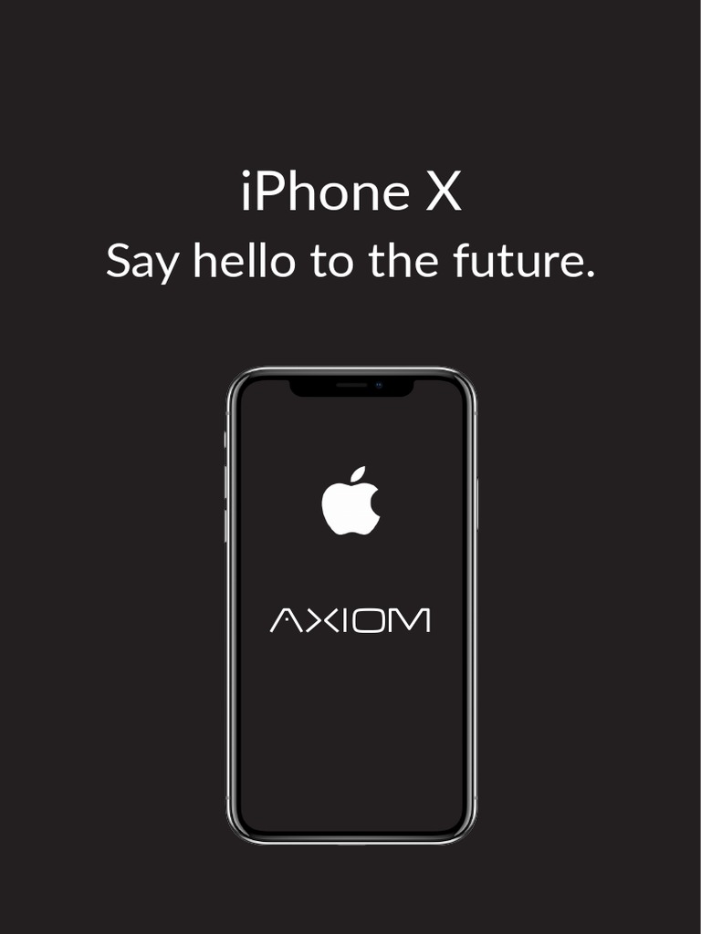 Axiom Certified Iphone X Developer Program | PDF | Ios | App Store (I Os)