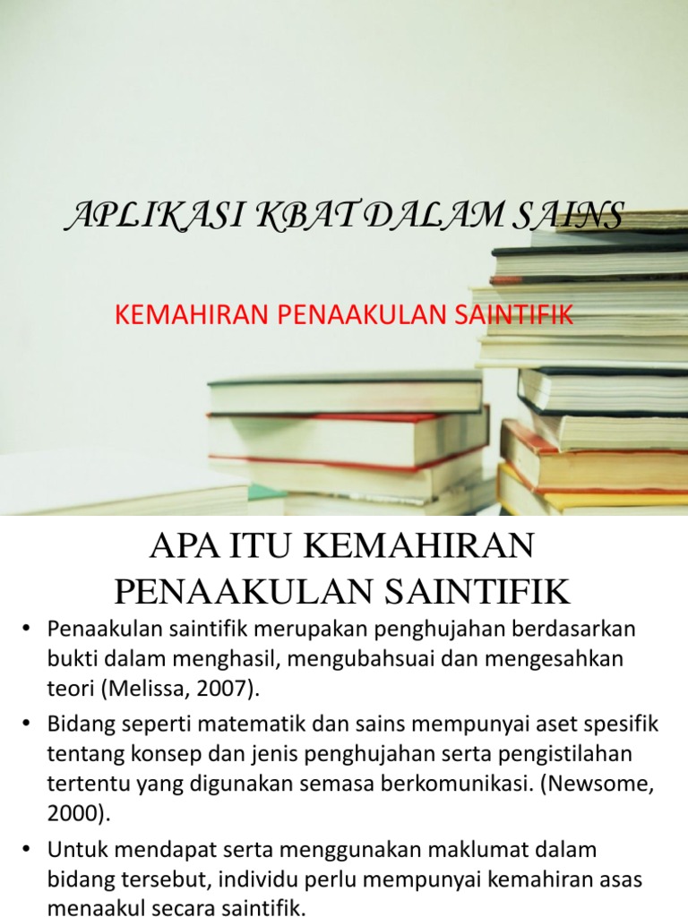 Topik 2 - 1 A Kemahiran Menaakul | PDF