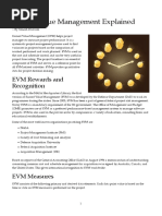 Plan Academy Earned Value Management Formulas Cheat Sheet | PDF