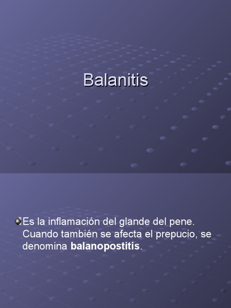 Balanitis: Causas y Tratamiento | PDF