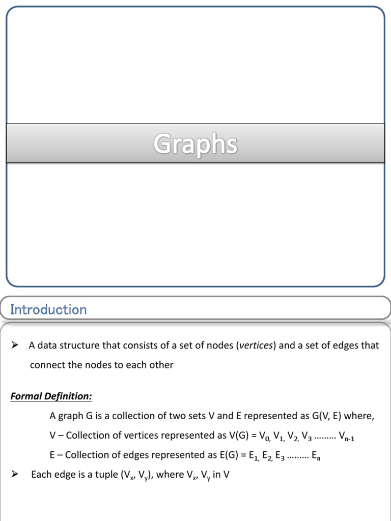 10 Graphs | PDF | Vertex (Graph Theory) | Algorithms