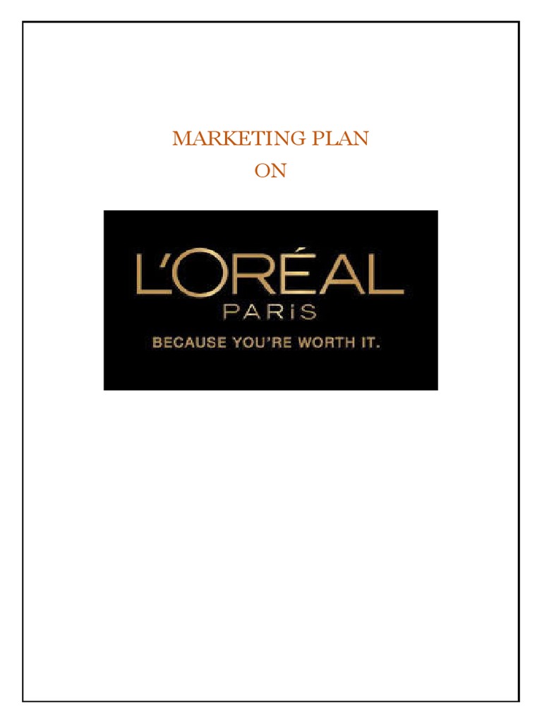 Case Study On Marketing Plan of Loreal Paris | PDF | Brand | Marketing