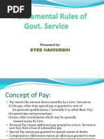 5th Pay Commission Fitment Table For Pay Fixation | PDF
