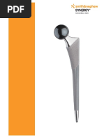 Zimmer ML Taper Hip Prosthesis Surgical Technique | PDF | Hip | Human ...