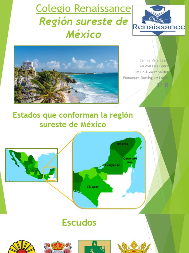 Region Sureste de Mexico | PDF | Campeche | Quintana Roo