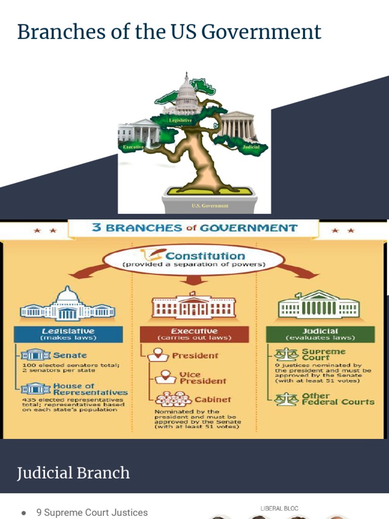 Branches of The Us Government | PDF | Presidents Of The United States ...