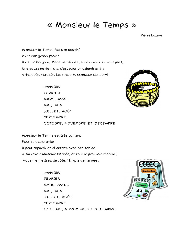 Ls - Monsieur.le .Temps | PDF