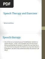 Dysarthria Exercises and Activities for Adults | PDF | Relaxation ...