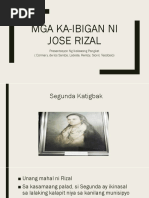 Ang Mga Kasintahan Ni Jose Rizal | PDF