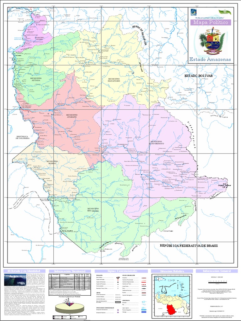Mapa Politico Amazonas Adic | PDF