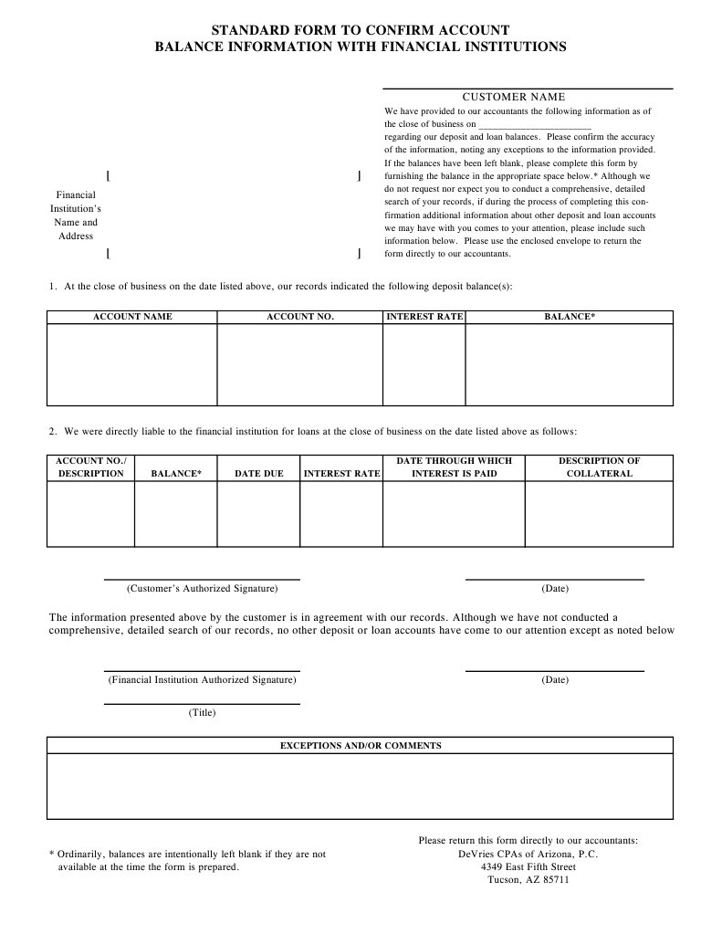 Bank Confirmation Form | PDF | Law