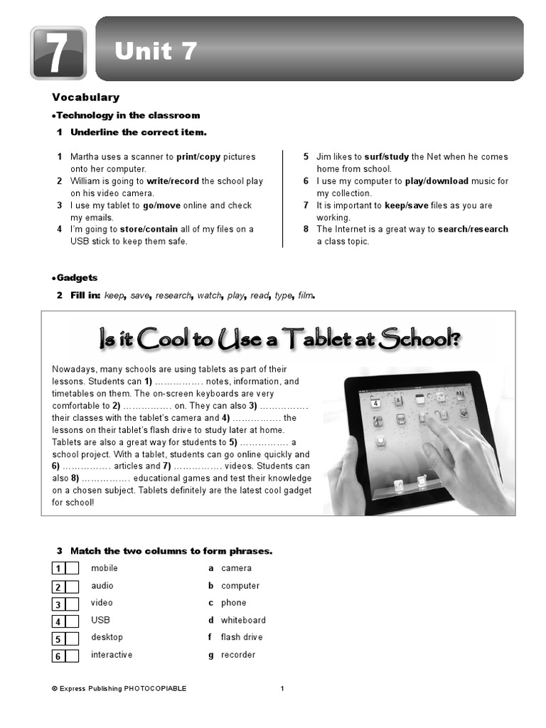 07 OnScreen 1 Unit 7 | PDF | Solar System | Sun