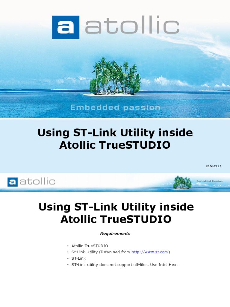 ST Link Utility | PDF | Flash Memory | Parameter (Computer Programming)