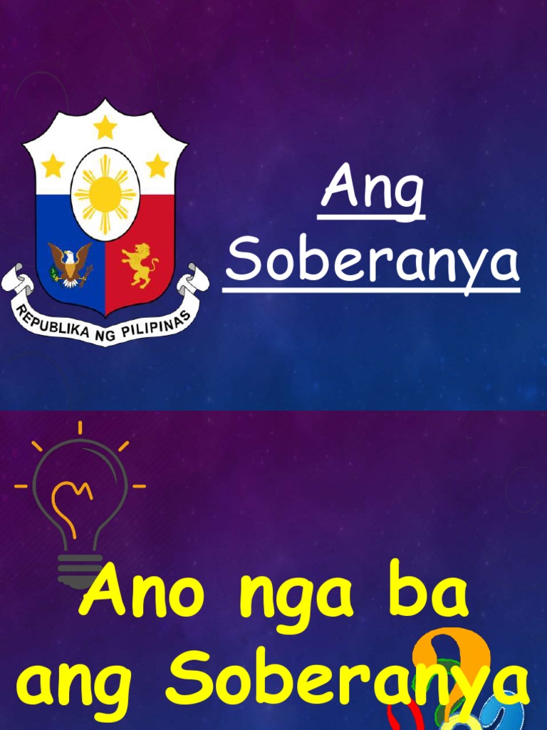SOBERANYA | PDF