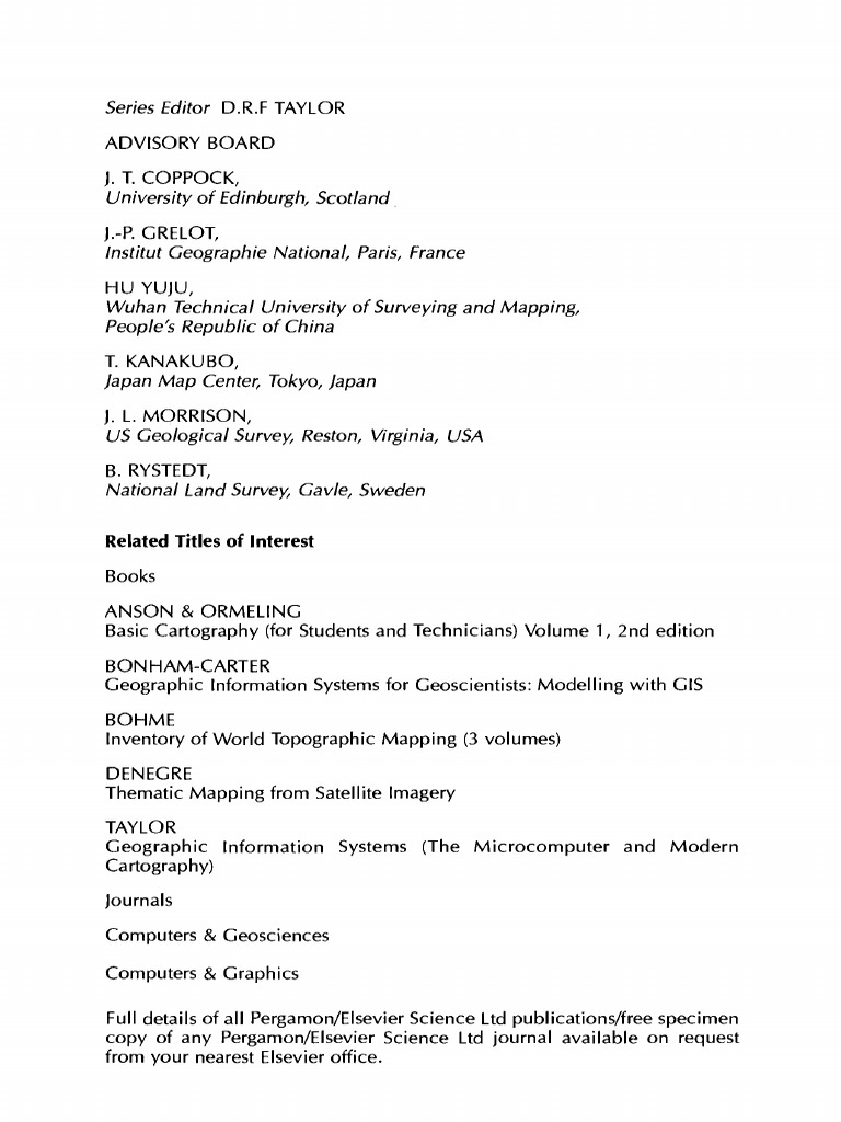 Visualization in Modern Cartography | Download Free PDF | Visualization ...