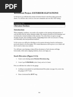 Drafting Elevations and Sections Guide | PDF