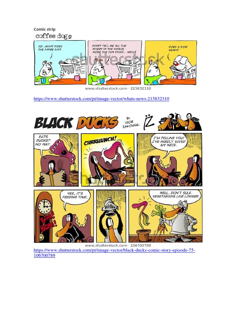 Engaging Comic Strips and Cartoons | PDF | Games & Activities