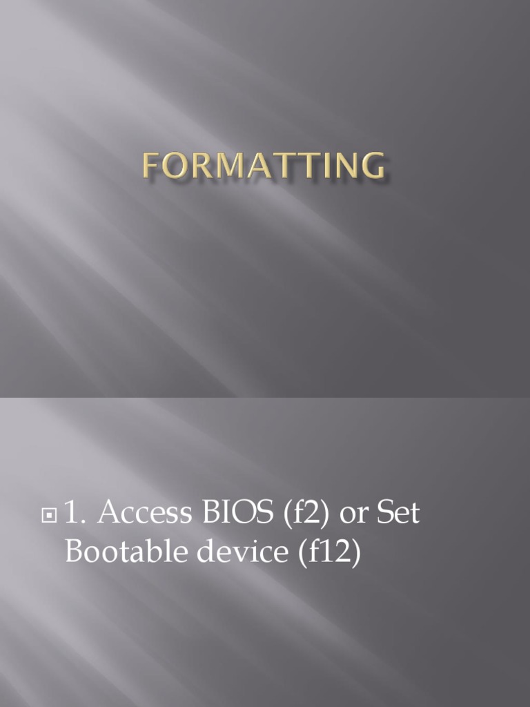 COC 1 Formatting | PDF