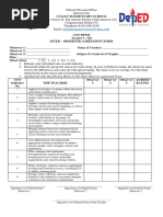 Classroom Observation Tool (COT) | PDF | Curriculum | Learning