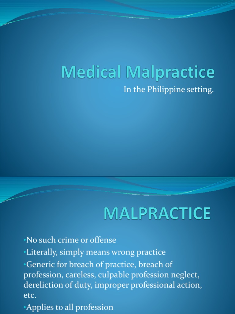 Legal Med Report - Medical Malpractice | PDF | Standard Of Care | Physician