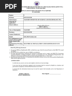 Tesda Letter of Intent | PDF