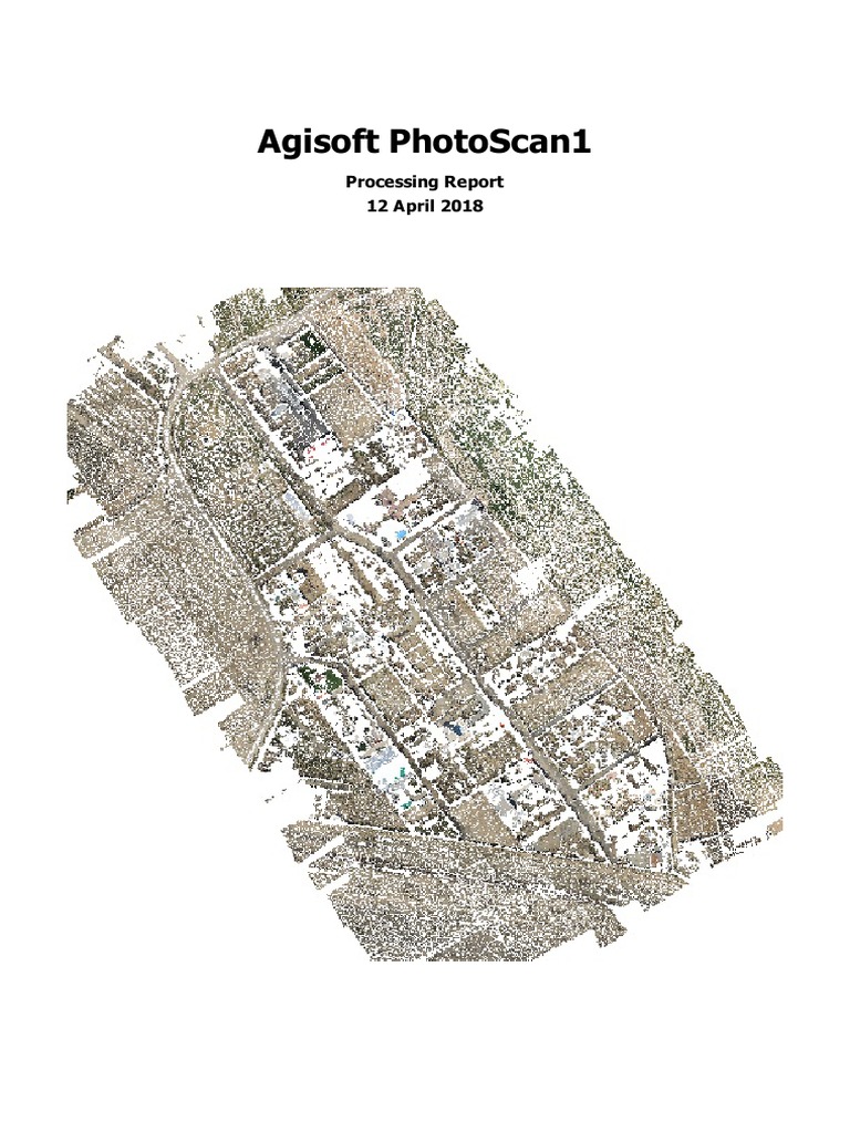 Tareqh PPK Uav Agisoft Photoscan Report PDF | PDF | Pixel | Optics