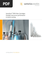 Sartopore 2 Filter Cartridge Guide | PDF | Filtration | Sterilization ...
