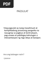 Mga Uri NG Pagsulat at Anyo NG Pagsulat | PDF