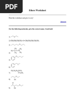Naming Hydrocarbons Worksheet With Key | PDF | Hydrocarbons | Hydrogen