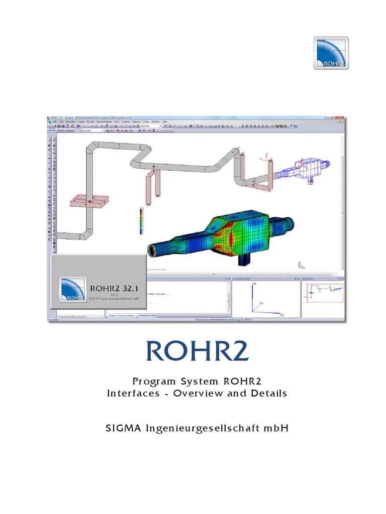 ROHR2 Interfaces | PDF | Computer Aided Design | Auto Cad