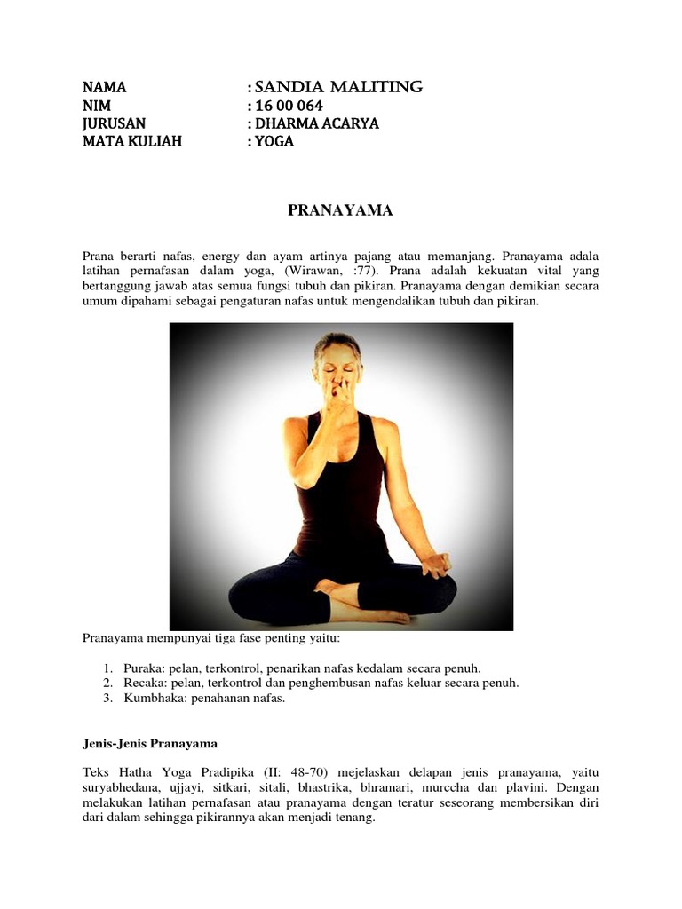 Yoga Pranayama | PDF