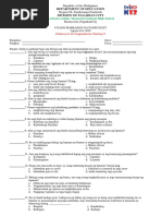 Learning Activity Sheet in ESP 9 Quarter 1 (Week 1) | PDF