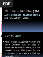 RA 9262 - Frequently Asked Questions (VAWC) | PDF | Restraining Order ...