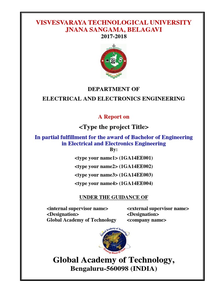 Engineering Project Report | PDF | Electronics | Electrical Engineering