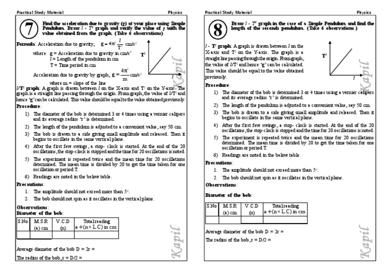 Simple Pendulum Pdf Pendulum Cartesian Coordinate System