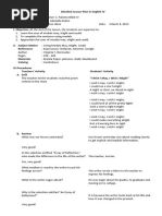 Detailed Lesson Plan in Modal Verbs by Yvette | PDF | Verb | Linguistic ...