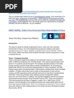 TESCO Operations Management | PDF | Tesco | Supply Chain