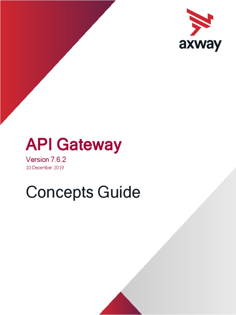 APIGateway ConceptsGuide allOS en PDF | PDF | Application Programming ...