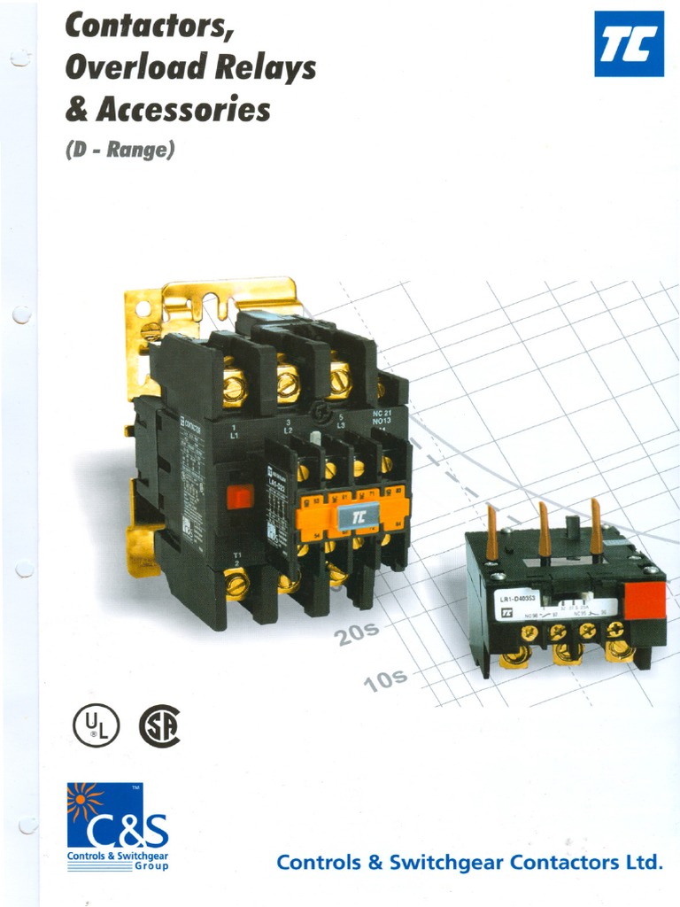 Catalog of Contactor & Over Load Relay. | PDF | Relay | Power Engineering
